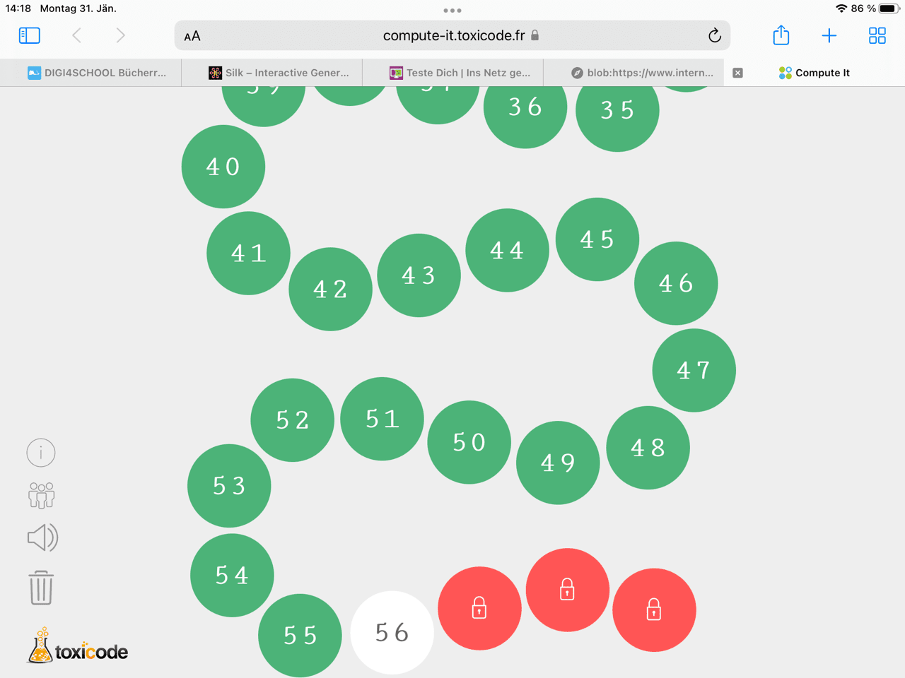 Erstes Coding mit “Compute It” – MS Algersdorf – Graz
